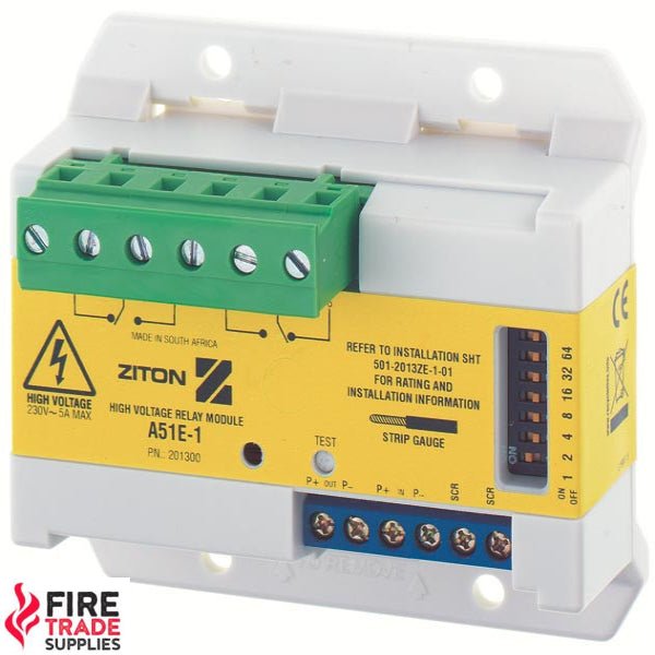 Ziton Addressable Mains Relay Module A51E-1 | Fire Trade Supplies